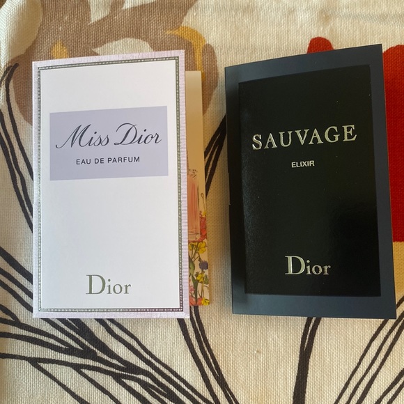 Dior | Grooming | Brand New Dior Samples Parfum Miss Dior And Sauvage ...